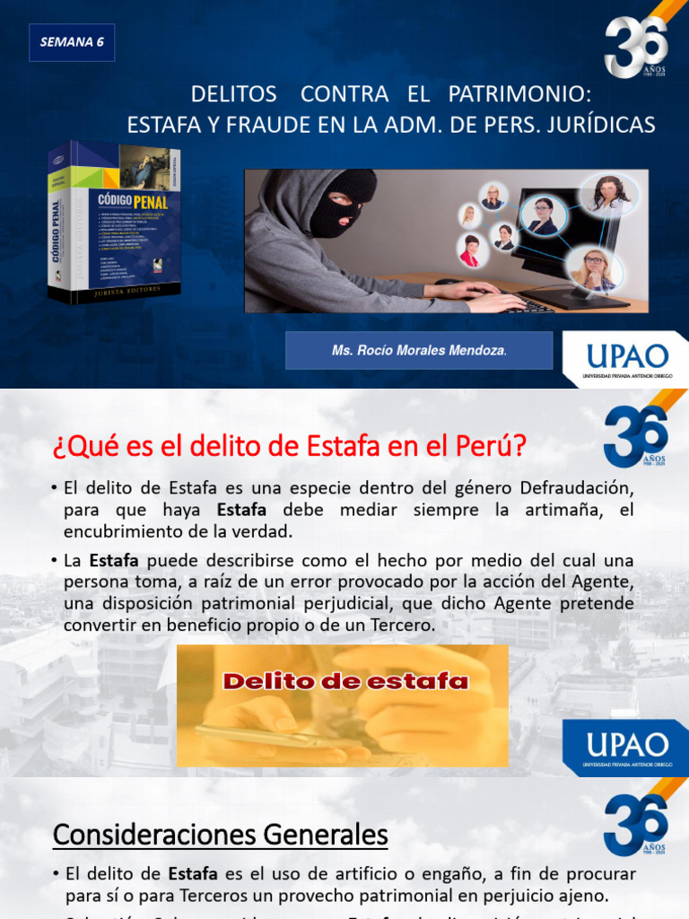 Estafa y Fraude en la Administración Jurídica | PDF | Bienes (Ley ...