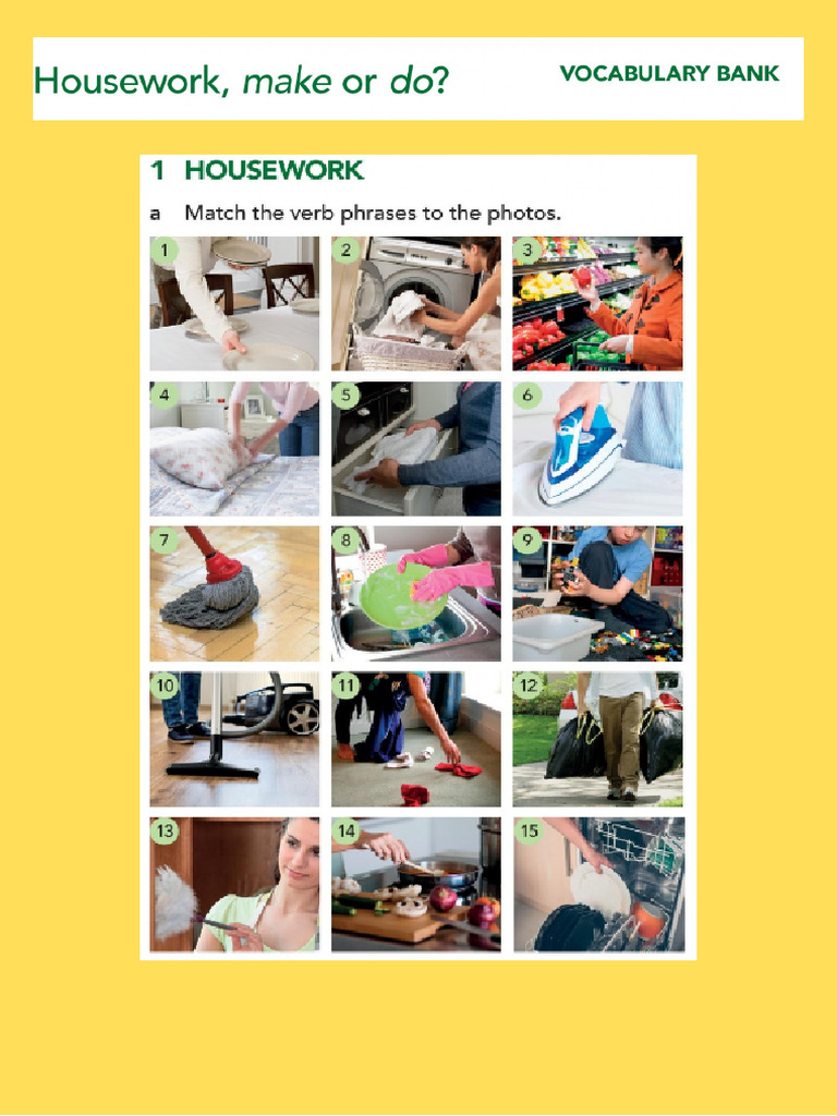 Housework - Make or Do | PDF