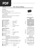 LU-5-R Relay Pinout and Specs | PDF | Alternating Current | Relay