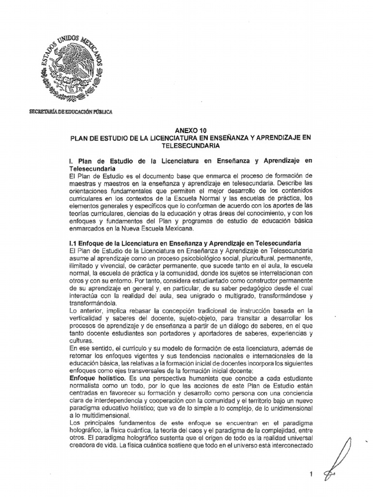 Anexo 10 Del Acuerdo 16-08-22 | PDF | Aprendizaje | Enseñando