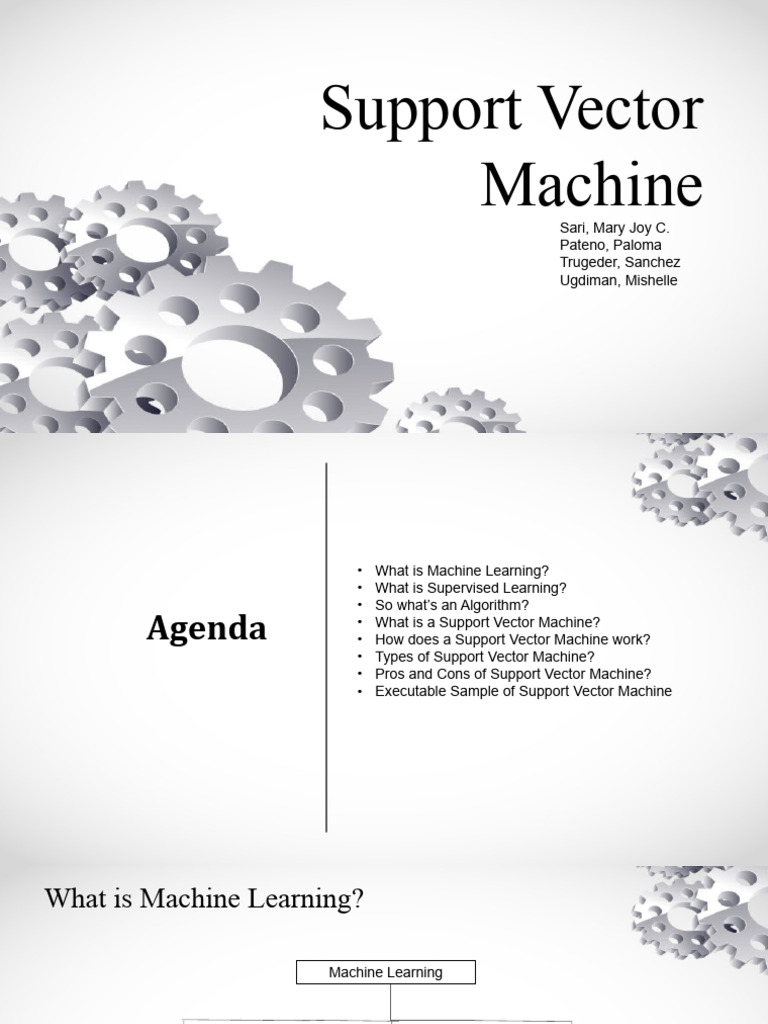 Understanding Support Vector Machines | PDF | Support Vector Machine ...