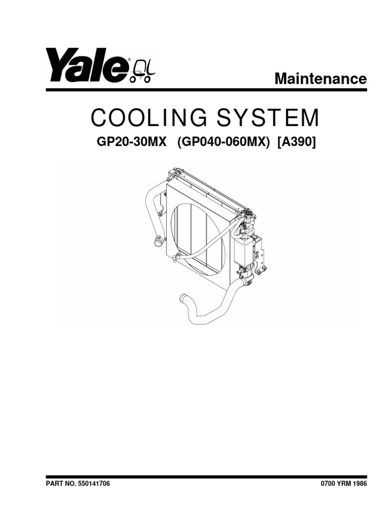 Sistema de Refrigeracion GLP050MX | PDF | Radiator | Manufactured Goods