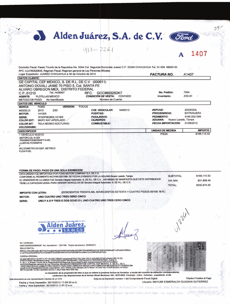 Alden Juarez Ford | PDF