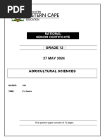 Agricultural Sciences P2 Marking Guidelines 2024 | PDF | Dominance (Genetics) | Plant Breeding