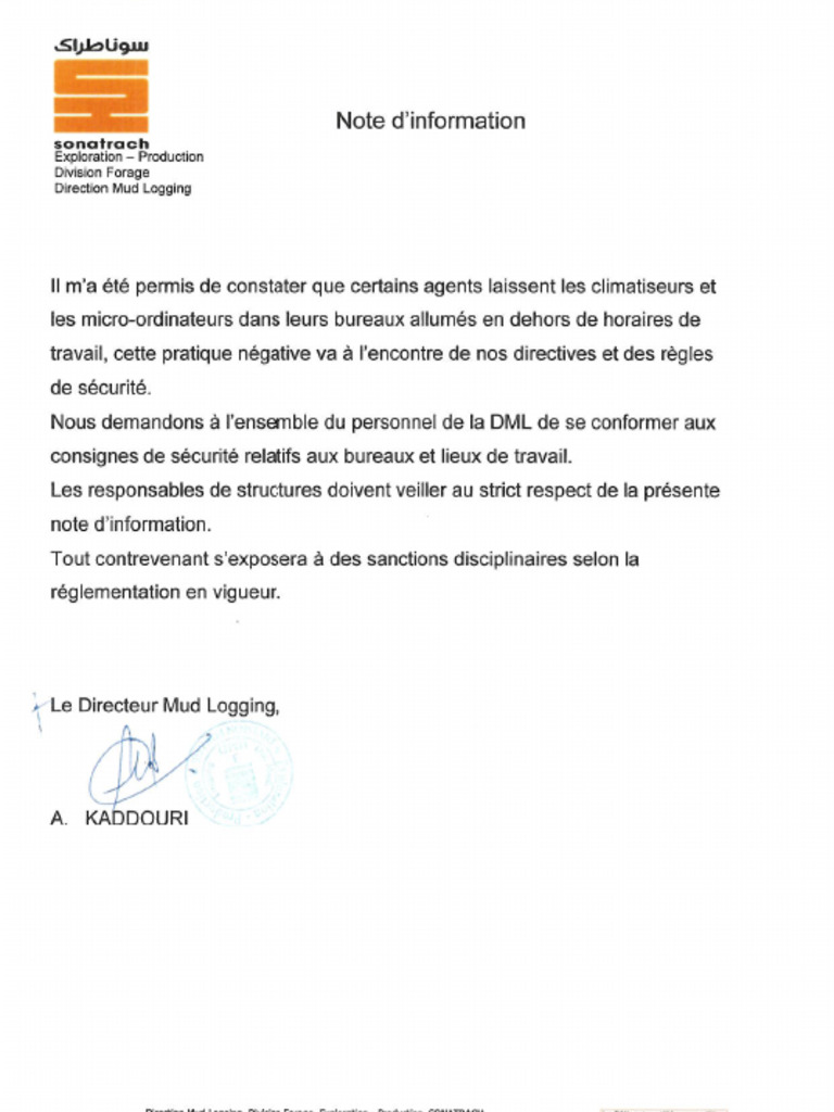 Note D'information | PDF