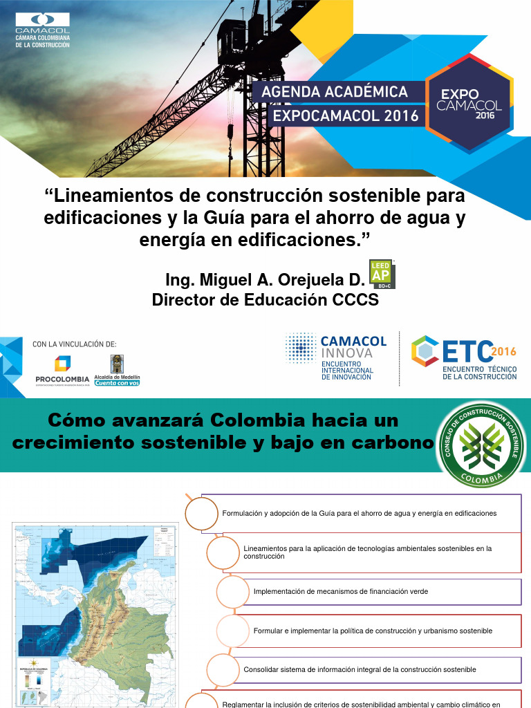 Lineamientos de Construcci - N Sostenible para Edificaciones - Miguel Orejuela | PDF ...