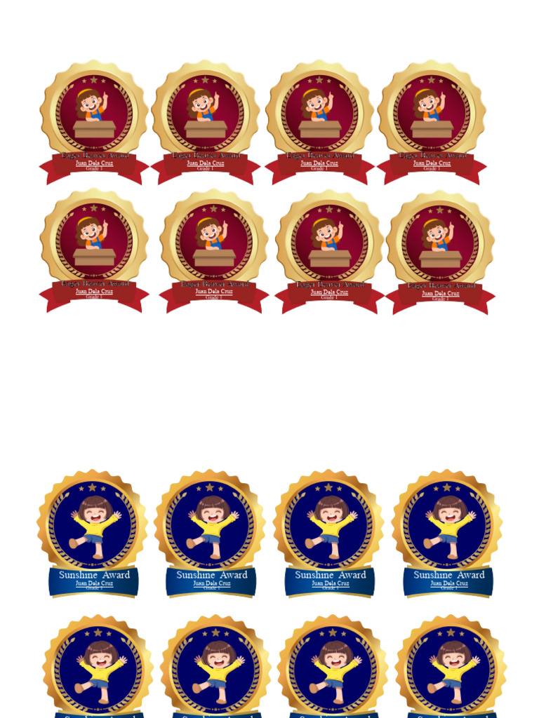 Character Traits Kinder to Grade 3 1 | PDF