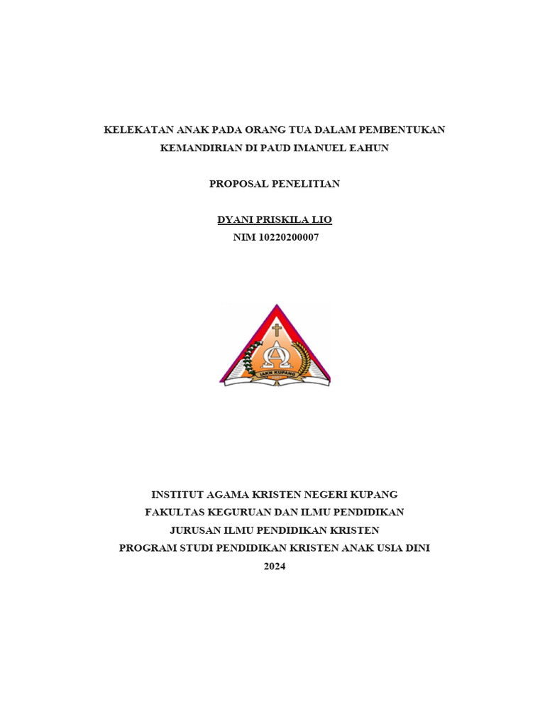 Proposal Dian | PDF | Kesehatan Holistik