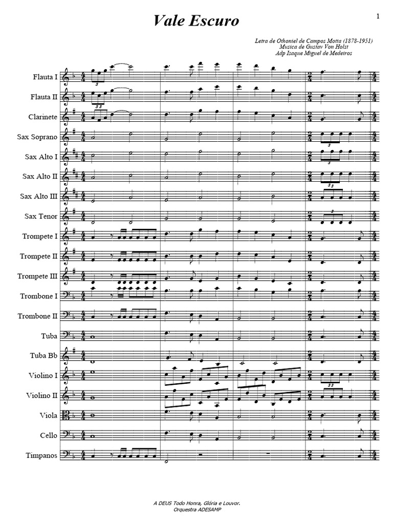 Grade Vale Escuro 06JAN24 | PDF