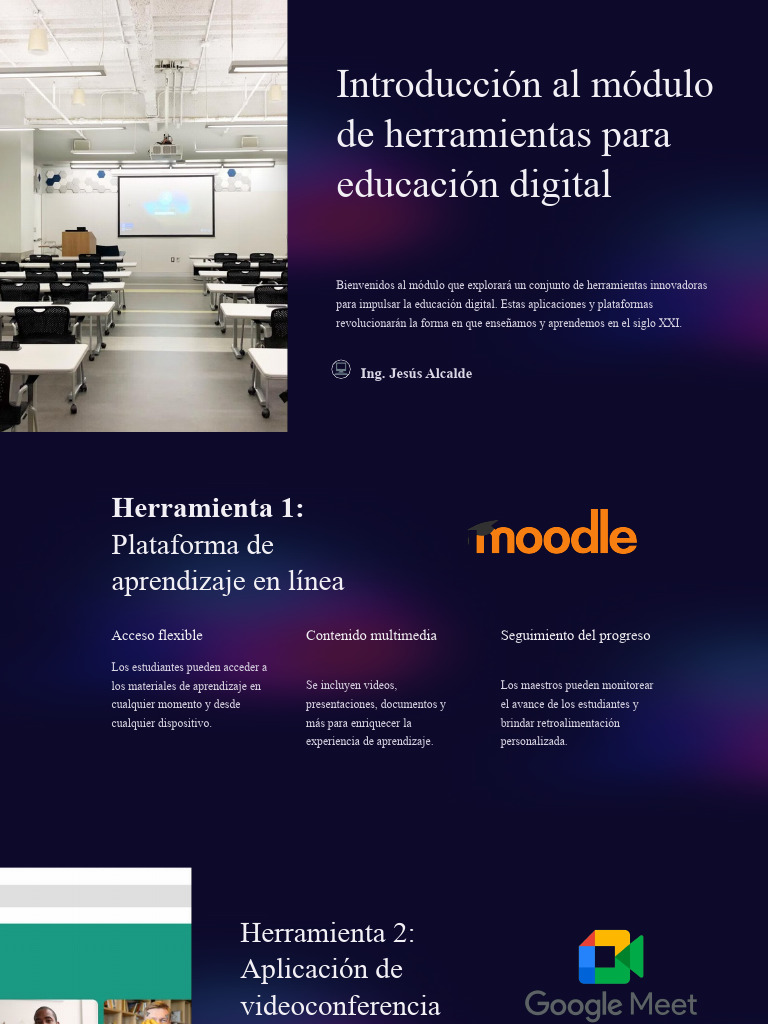 00 Introduccion-Al-Modulo-De-Herramientas-Para-Educacion-Digital | PDF | Aprendizaje | Multimedia