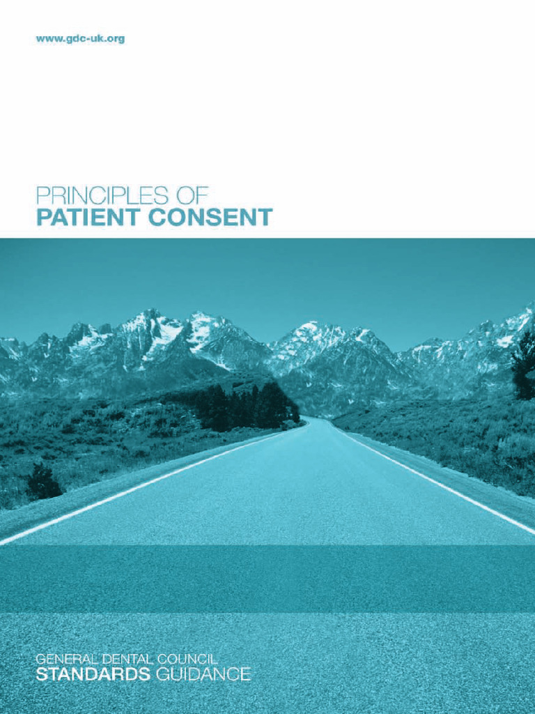 Principles of Patient Consent | PDF | Informed Consent | Patient