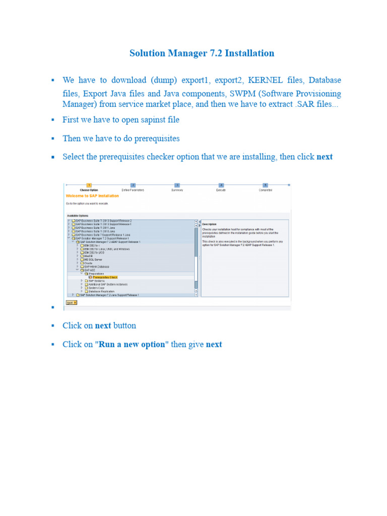 Solution Manager 7.2 Installation Guide | PDF | Computer File ...