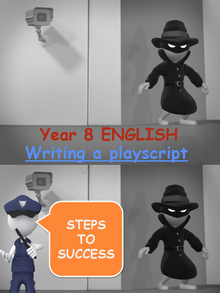 Year 8 Playscript Writing Guide | PDF