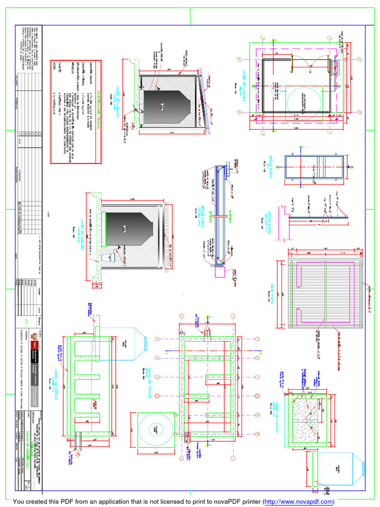 CAMARA DE DESINFECCION LIXIVIADOS HUANUCO b-PCDA-01 | PDF