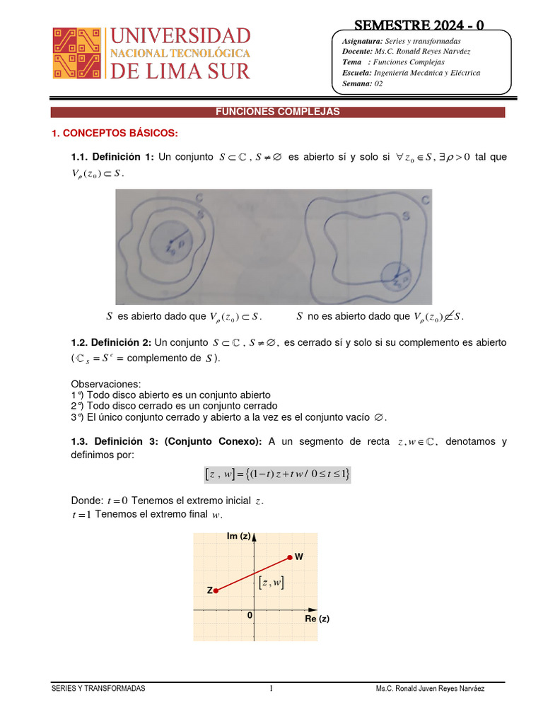 Funciones Complejas Avanzadas | PDF | Número complejo | Funciones trigonométricas