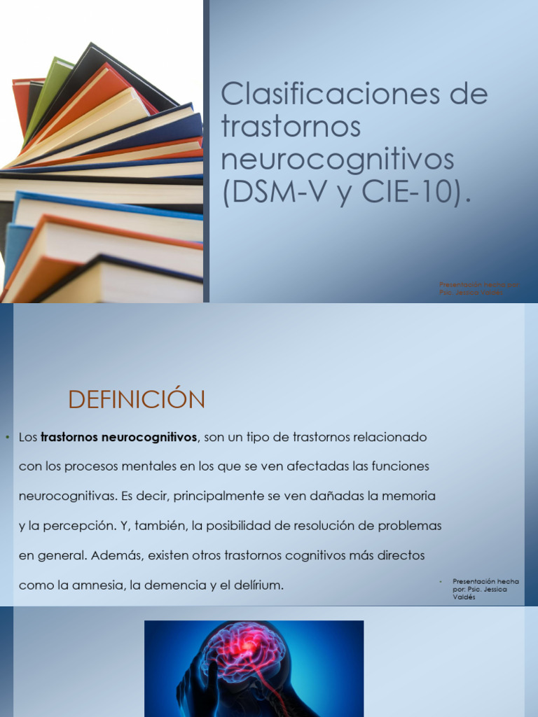 DSM-V VS Cie-10 | PDF | Demencia | Enfermedad de Alzheimer