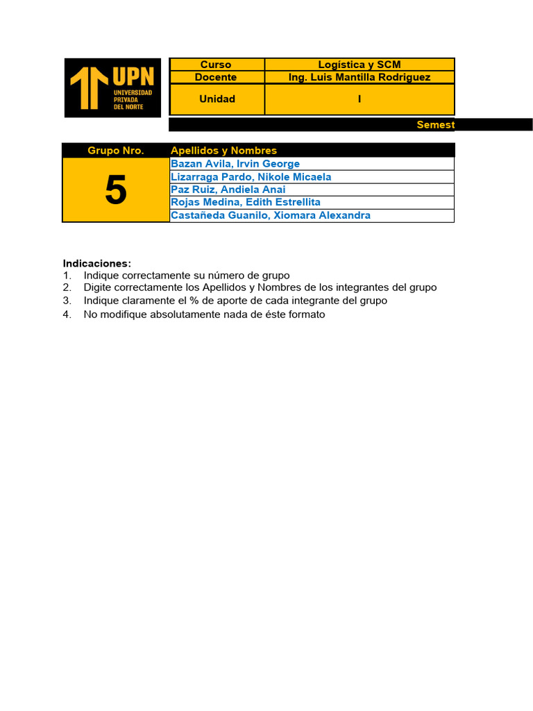 Portafolio S 5,6,7 | PDF | Logística | Negocios económicos