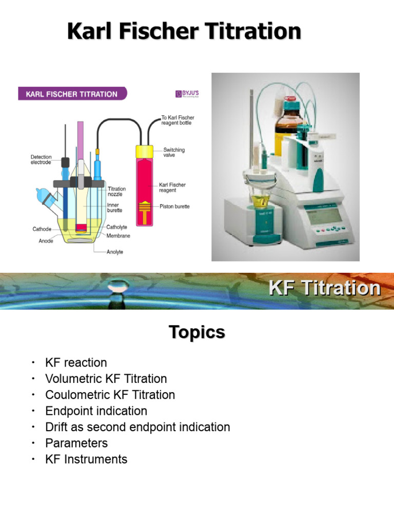 An Overview of Karl Fischer Titration | PDF | Titration | Chemistry