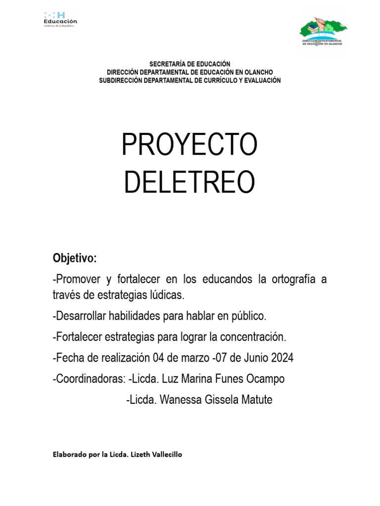 PALABRAS PARA DeLETREO | PDF