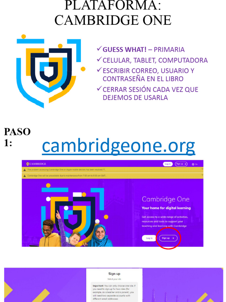Exposición Cambridge One | PDF