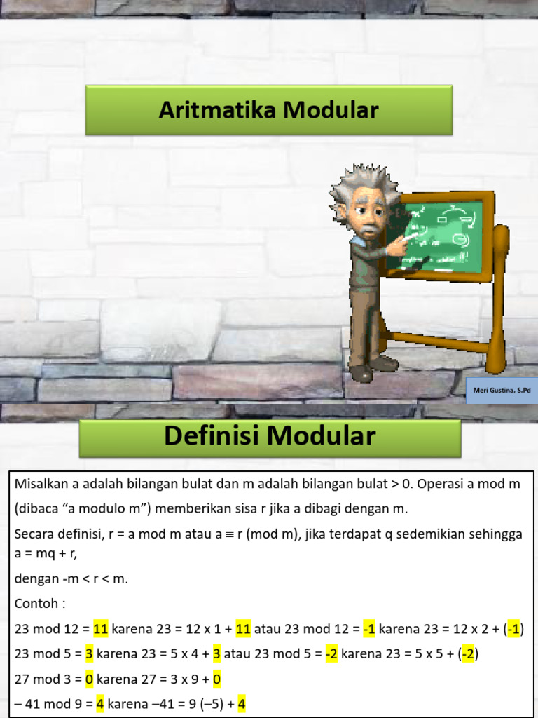 Aritmatika Modular | PDF