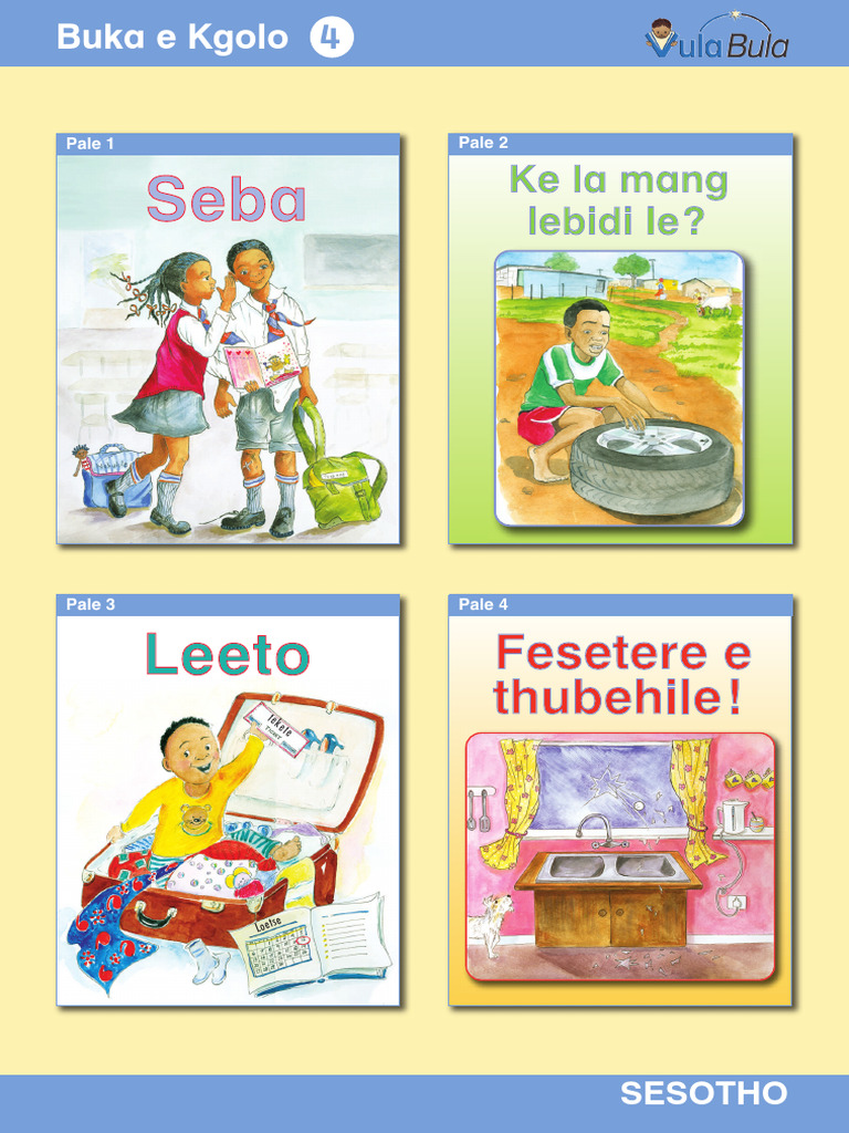 Buka e Kgolo 4 Sesotho - 2 | PDF | Language Arts & Discipline