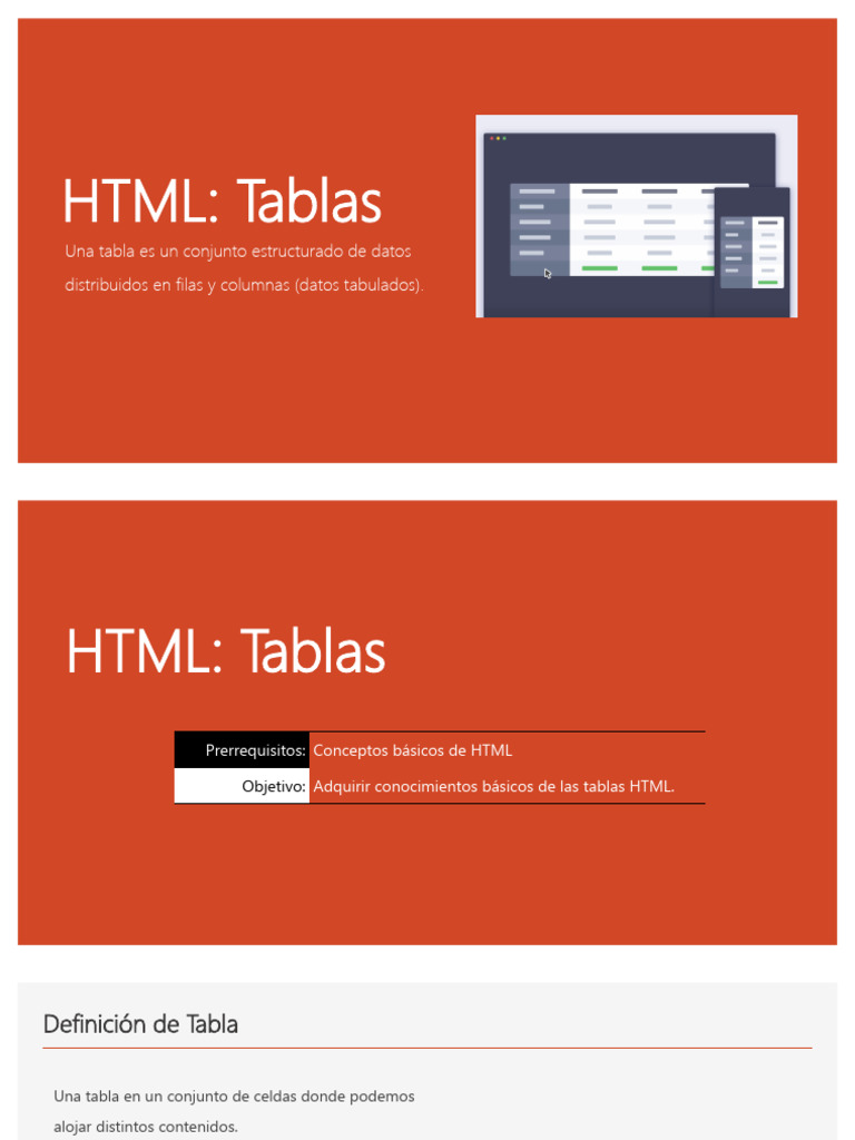 Act 03 - Tablas HTML | PDF | HTML | Informática