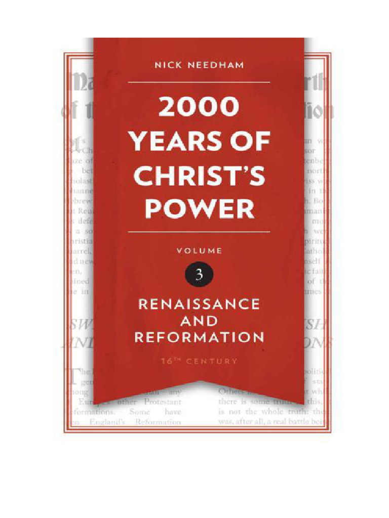 El Renacimiento - Nick Needham | PDF | Renacimiento | Marsilio Ficino