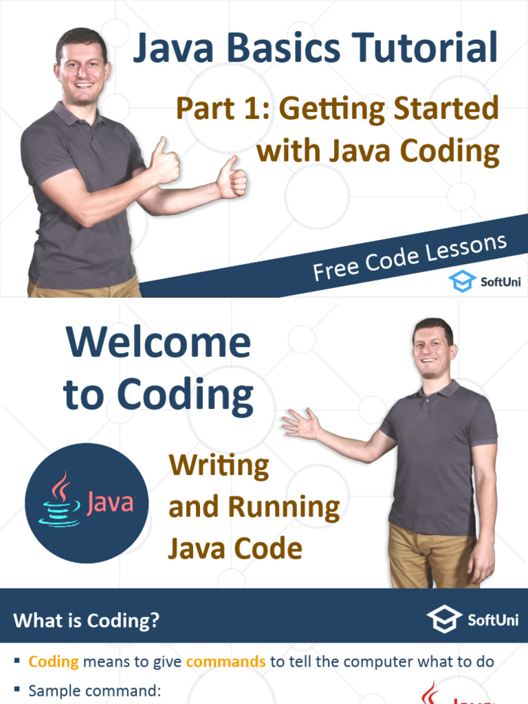 Java Basics Tutorial Part 1 Getting Started Pdf Computer 2194