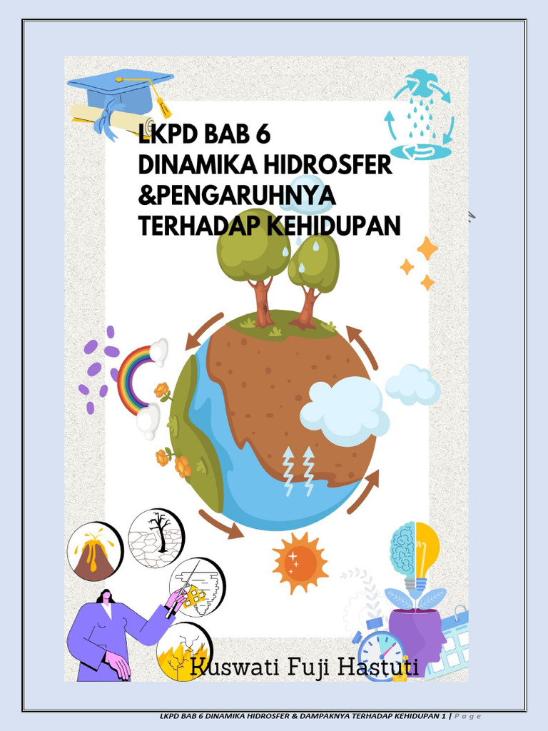 LKPD KD 3 7 Dinamika Hidrosfer Dan Dampaknya Terhadap Kehidupan | PDF