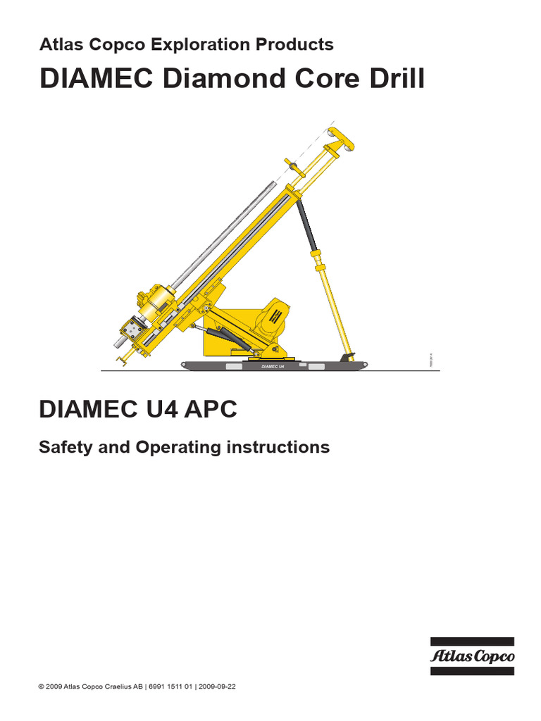 DIAMEC Diamond Core Drill | PDF | Lubricant