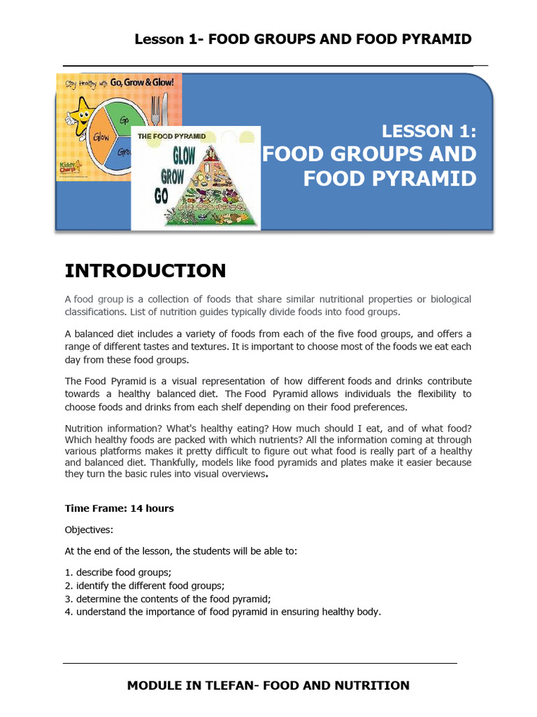 Food Groups & Pyramid Guide | PDF | Foods | Healthy Diet
