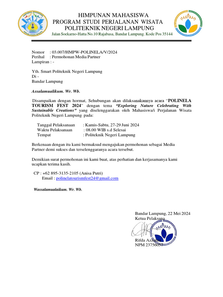 Surat Permohonan Medpart Smart | PDF