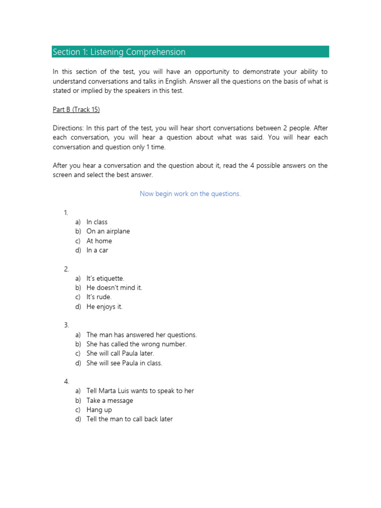 B12 - Practice Activities Level 2 | PDF | Conversation | Endangered Species