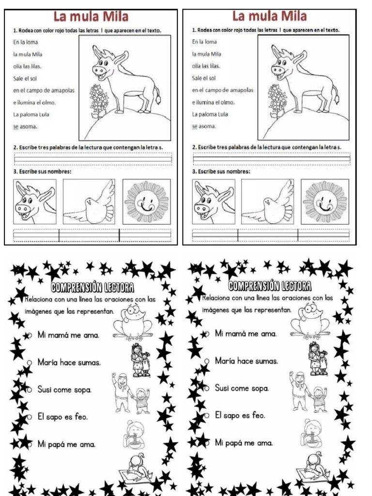 Guías Cuaderno Comprensión Lectora 2P Mayo 5 | PDF