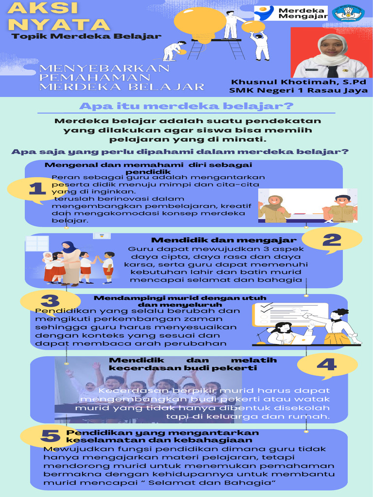 Konsep Merdeka Belajar dalam Pendidikan | PDF | Pengembangan Diri ...