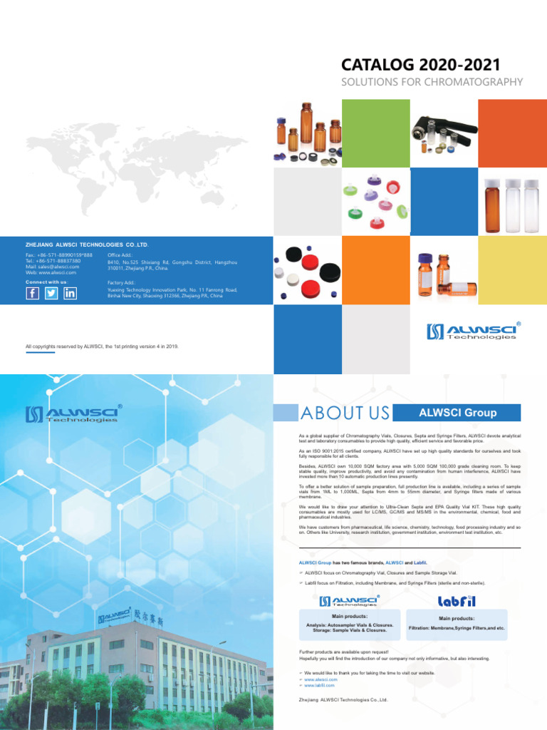 DKSH HPLC Consumables 22654 - Doc3 | PDF | Chromatography | Chemistry