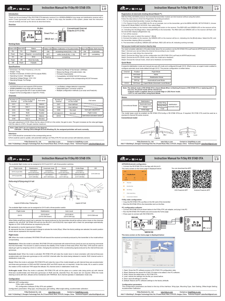R9 STAB OTA Manual | PDF | Computing | Computer Engineering