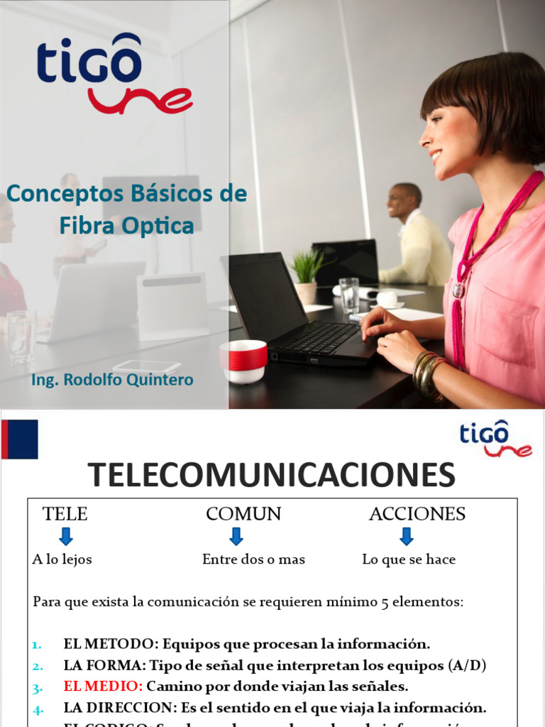 1 Conceptos Basicos de F.O | PDF | Fibra óptica | Refracción