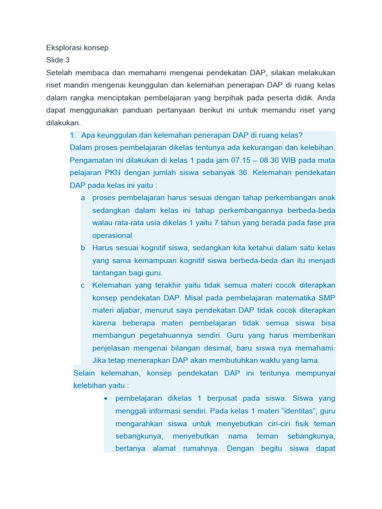 Topik 2 - Eksplorasi Konsep | PDF | Karier & Perkembangan | Kesehatan Holistik