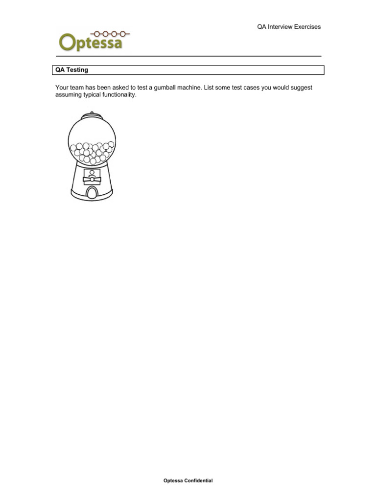 2021 Qa Interview Exercises Pdf Selenium Software Computer Science