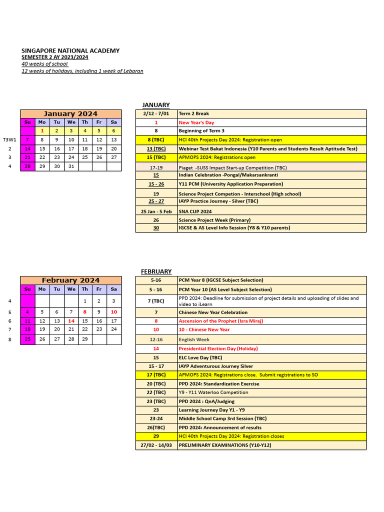 SNA SEMESTER 2 Academic Calendar 2023-2024xlsx - _240110_134359 ...