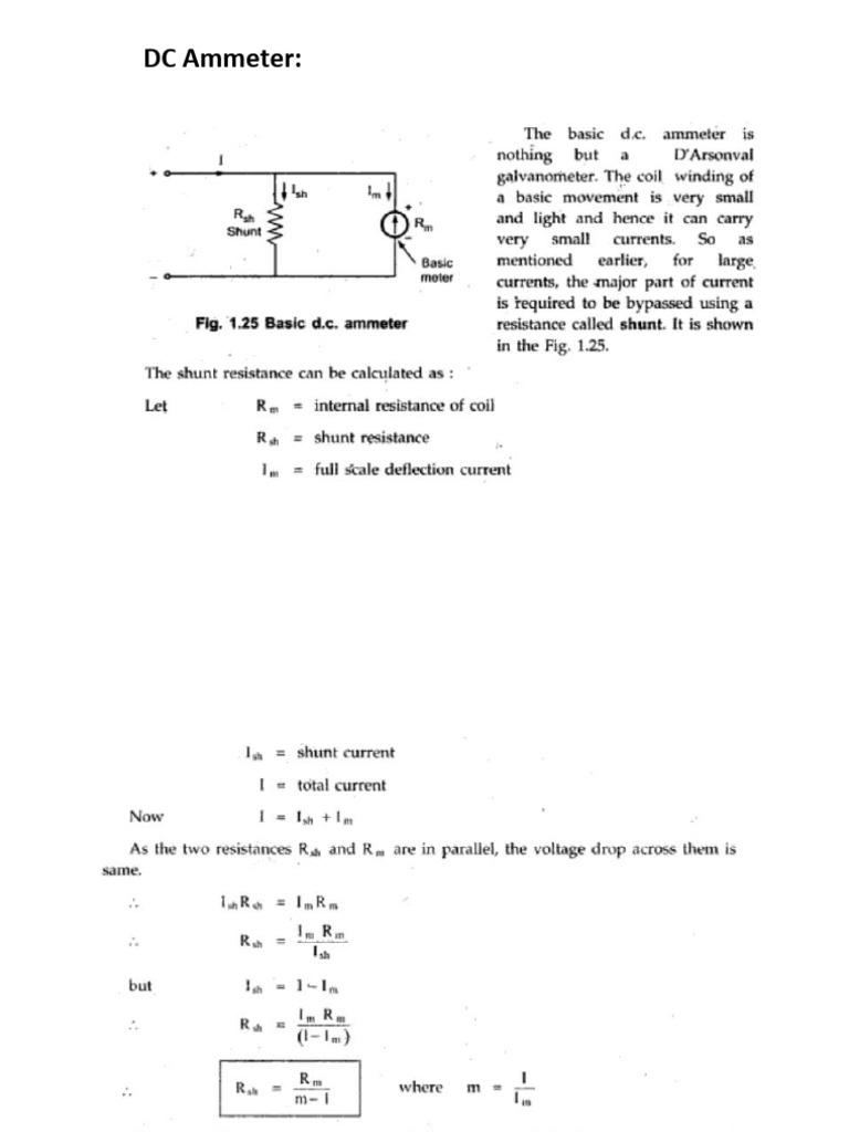 Unit 1 (Topic 10) .Edited | PDF | Voltage | Electrical Resistance And ...