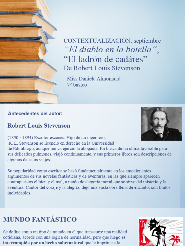 CONTEXTUALIZACIÓN - El Diablo en La Botella | PDF | Religión y ...