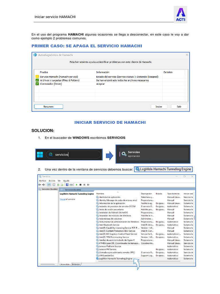 Soluciones a desconexiones de Hamachi | PDF | Negocios