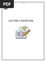 Fichas de lectoescritura letra L | PDF