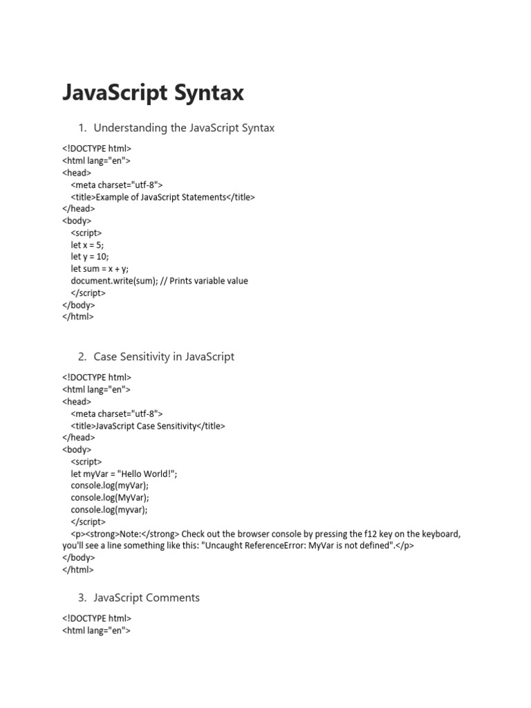 JavaScript | PDF | Java Script | Computer Programming JavaScript | PDF | Java Script | Computer Programming