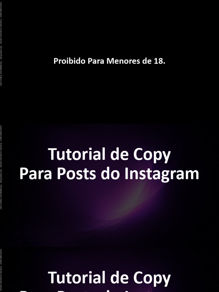 Técnicas Avançadas de Escrita - Tutorial de Copywriting Para Posts Do ...