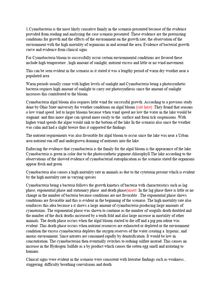 Cite Here | PDF | Cyanobacteria | Acetylcholine