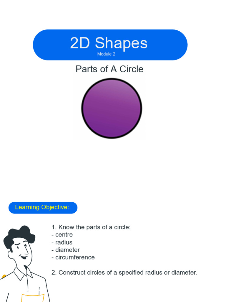 2D Shapes Module 2 | PDF | Circle | Diameter